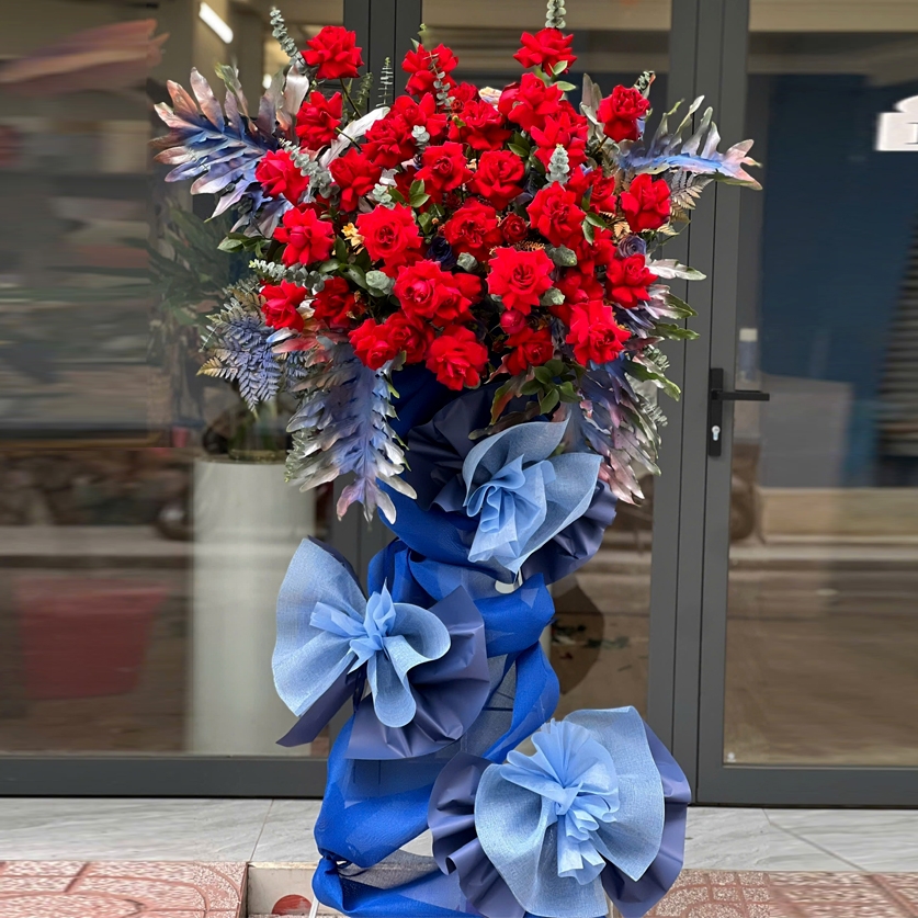 hoa chuc mung | hoa khai truong | ke hoa | shop hoa tuoi quan 12